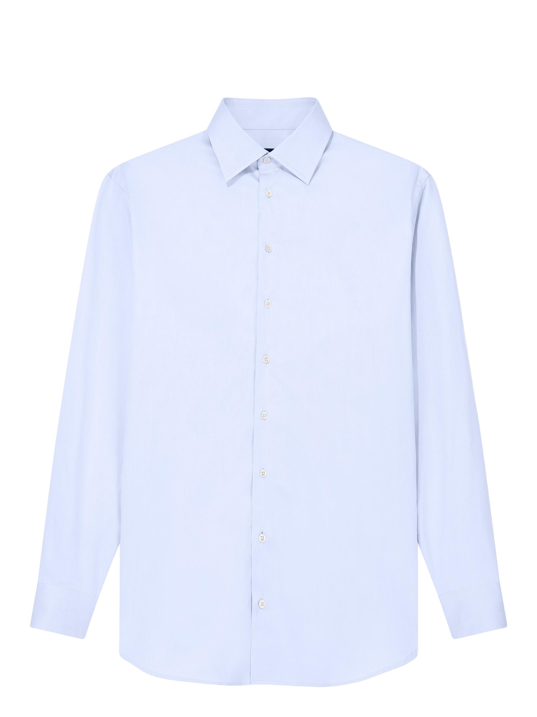 GIORGIO ARMANI regular-fit shirt in cotton twill